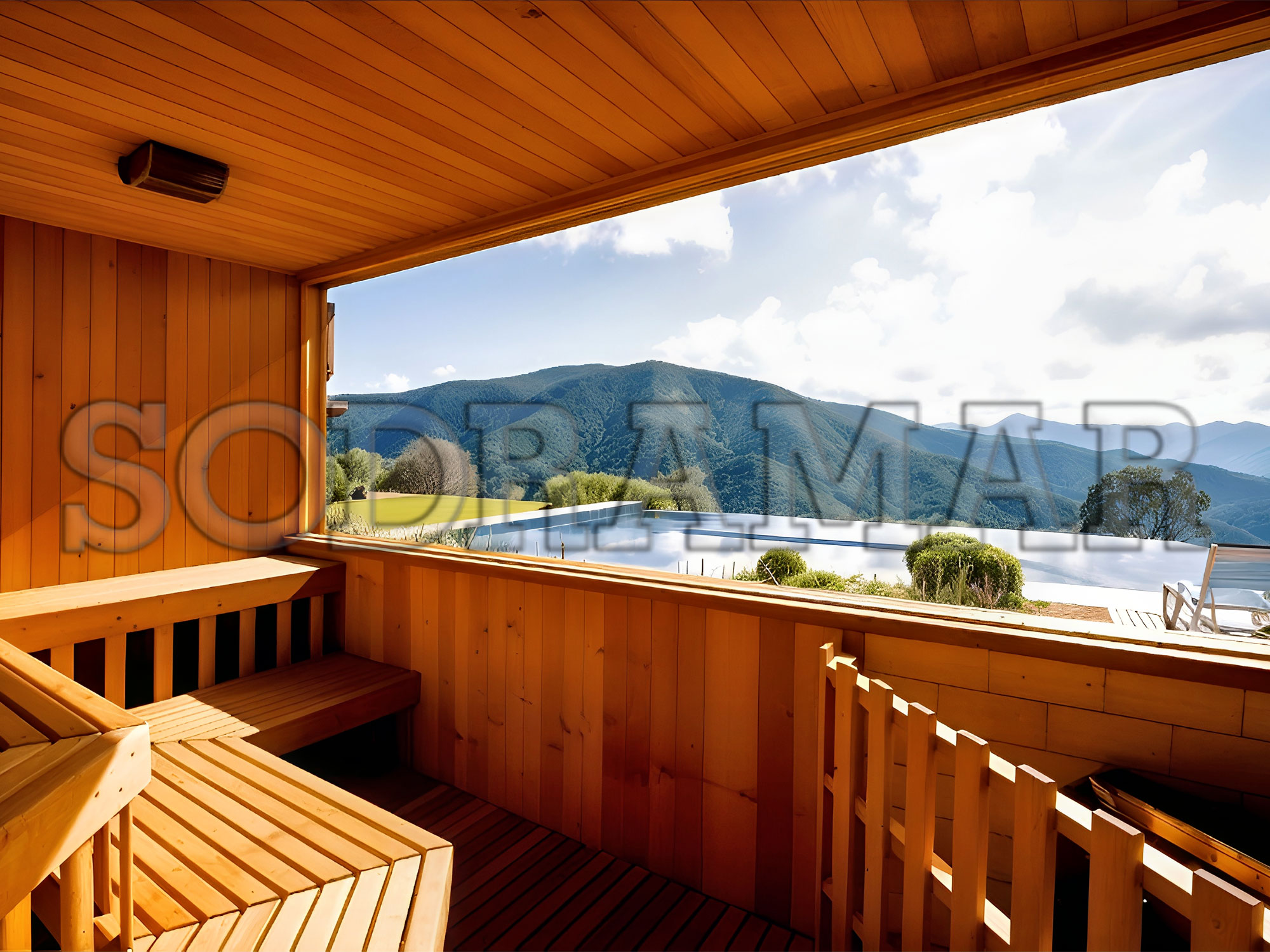 2 Sauna Models for your Pool - Sodramar